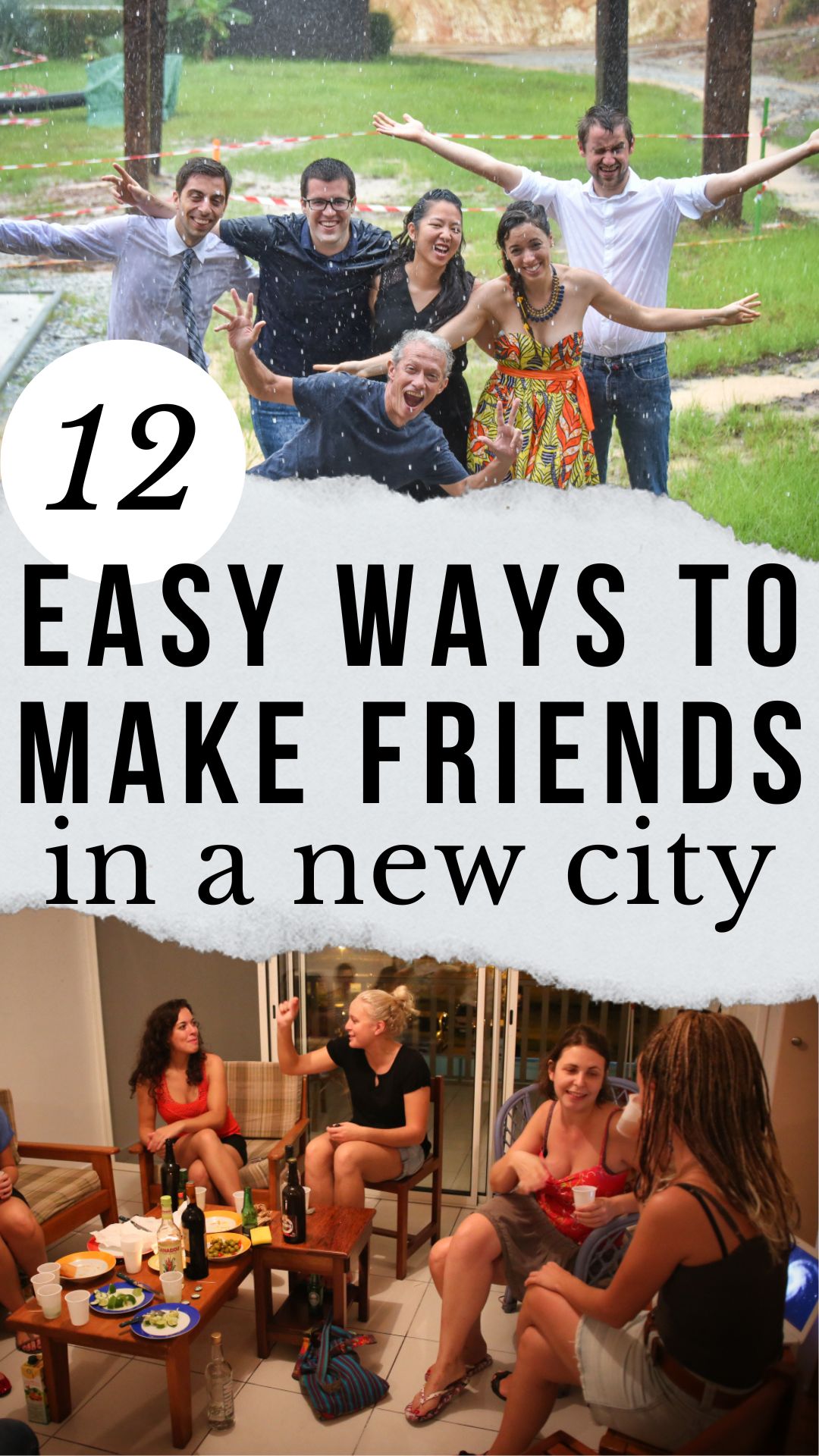 12 EASY ways for making friends in a new city