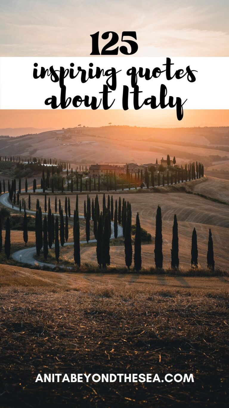 The 125 Most Inspiring Quotes About Italy